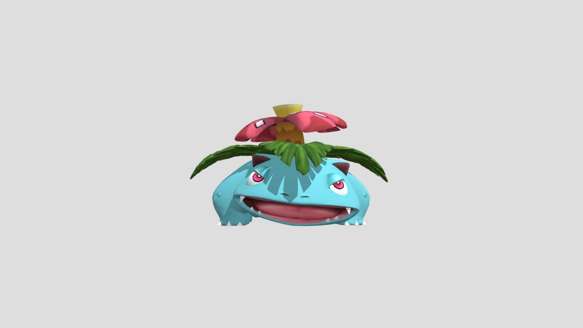 Venusaur - Download Free 3D model by tirrellclark.75 [57e992d] - Sketchfab