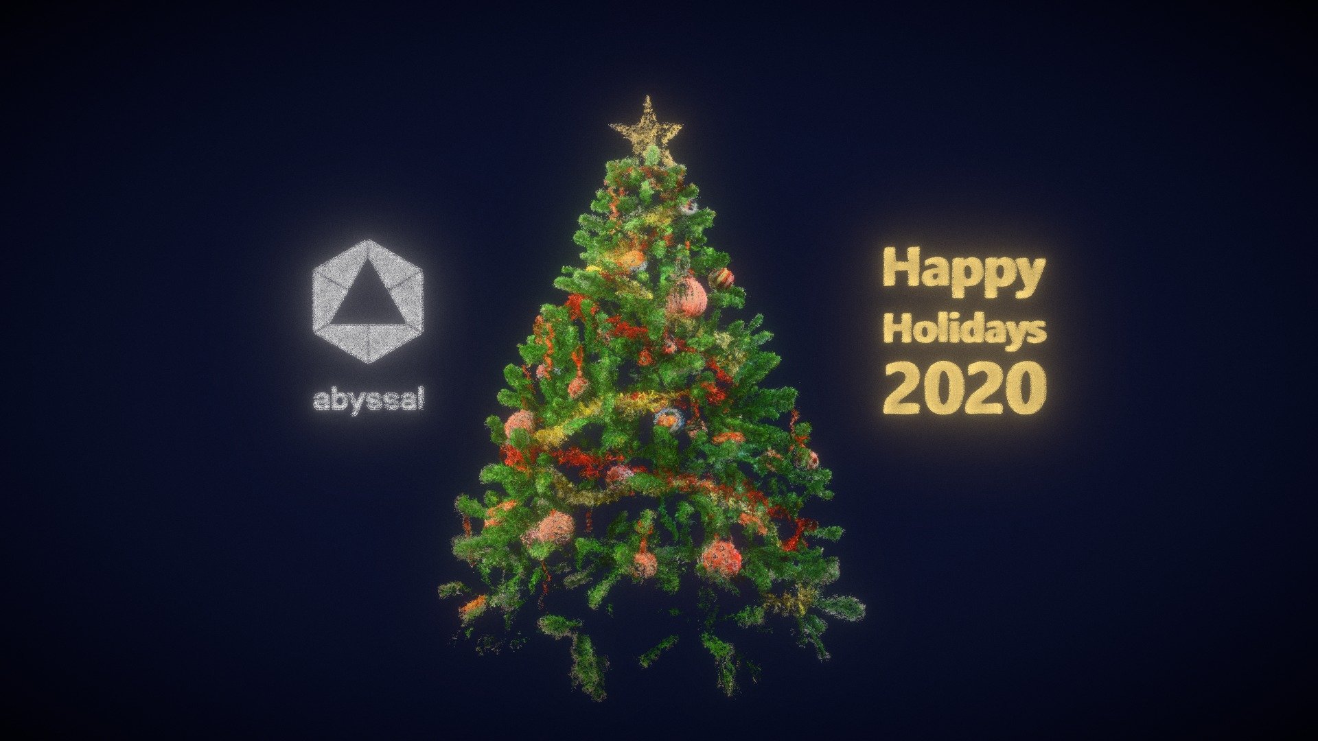 Happy Holidays 2020 - 3D model by abyssal (@abyssal_visionindepth ...