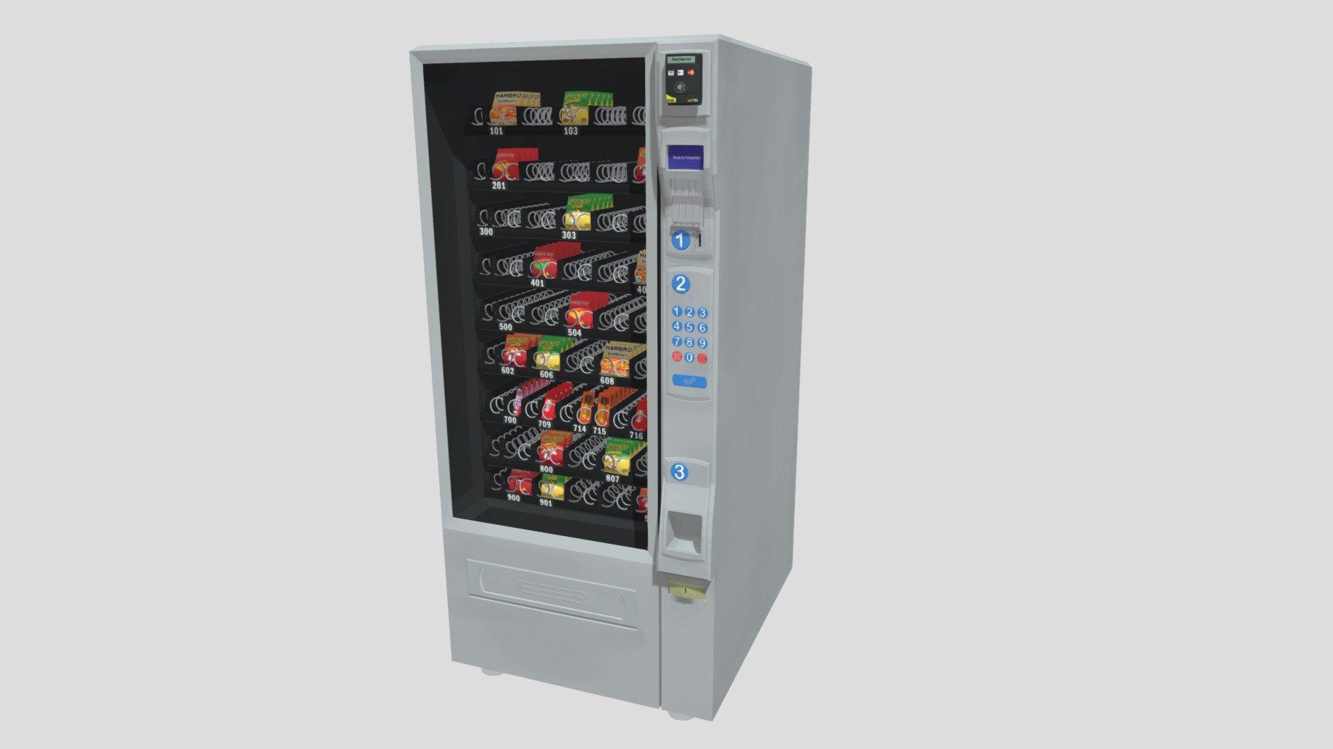 vending machine - 3D model by NathanIndustries [57ebfd2] - Sketchfab