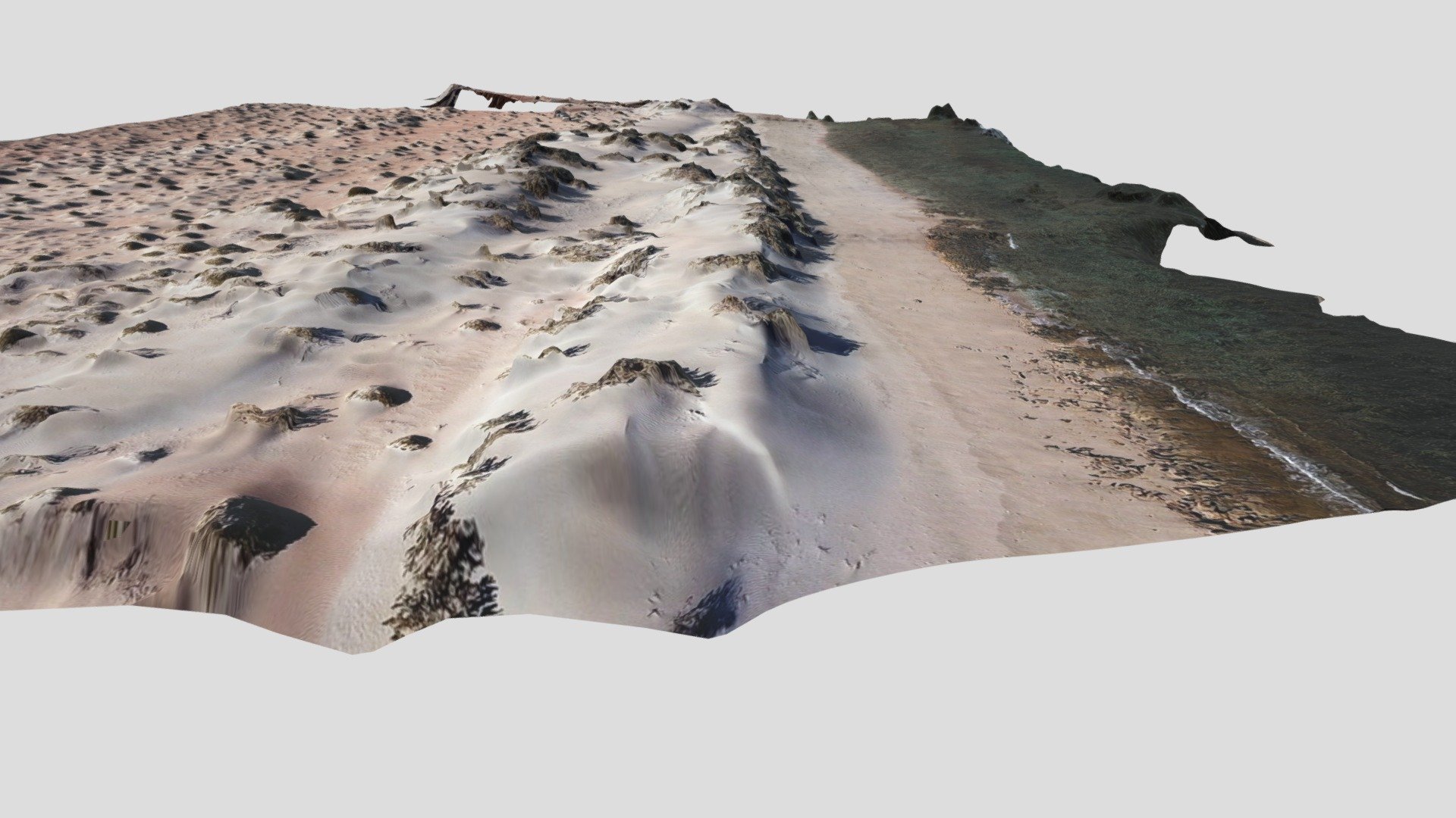 Beach model - 3D model by Andrew Davenport (@AndrewDavenport) [57eca53 ...