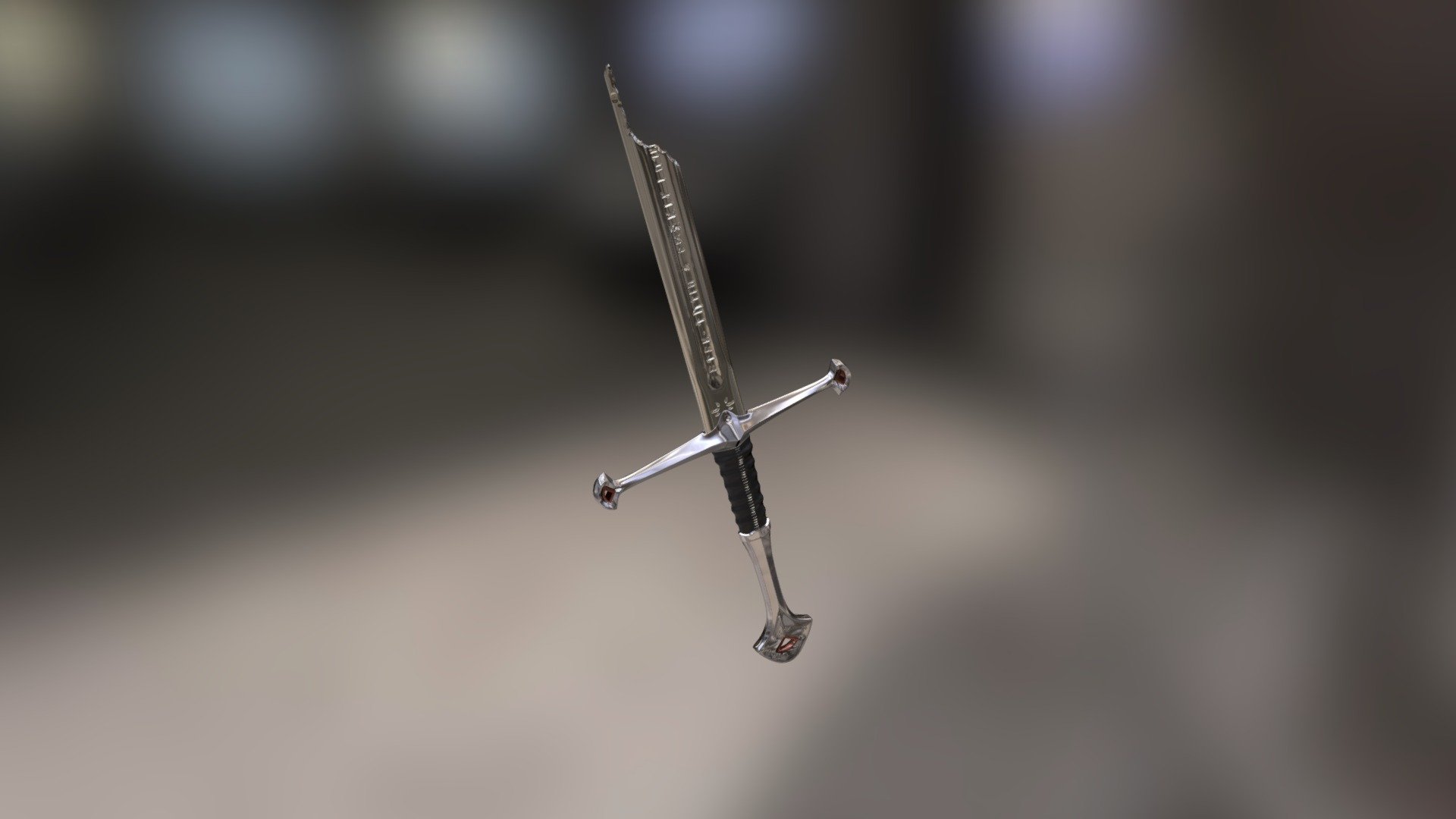 The Lord of the Rings Sword - 3D model by Felipe.3D [57ecf2b] - Sketchfab