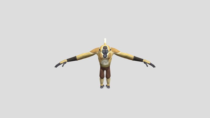 Monkey 3D models - Sketchfab