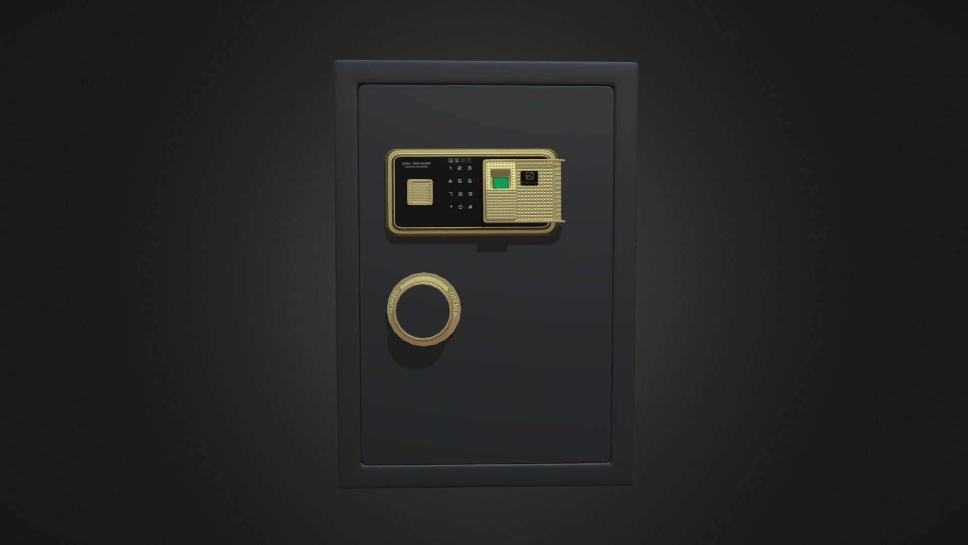 SAFE LOCKER - 3D model by Vasanthakumar R (@Vasanthakumar.R) [57ee630 ...