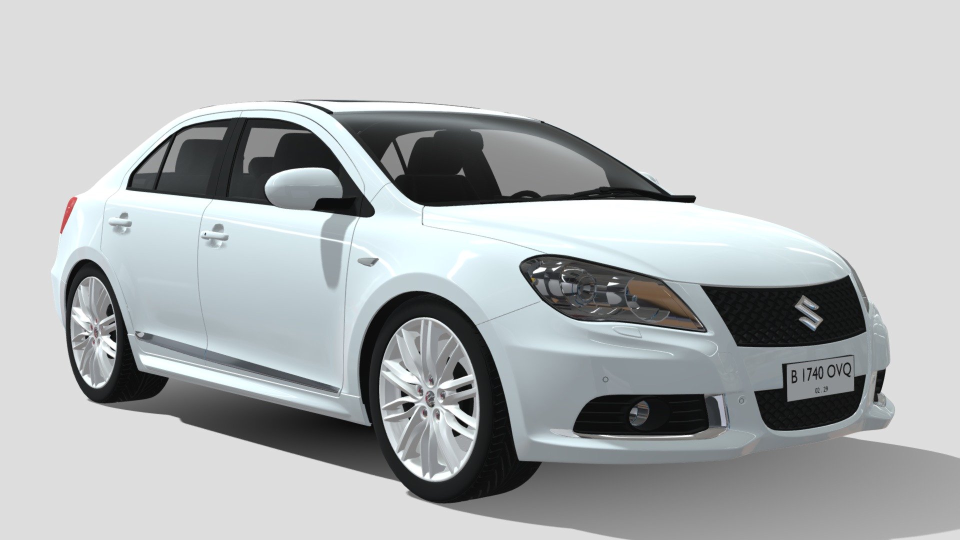 2011 Suzuki Kizashi Sport - 3D model by Raysh (@Raysh_.) [57ee96b] - Sketchfab