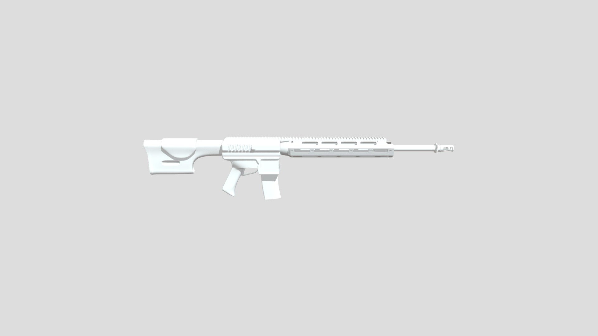 Gun - Download Free 3D model by hemaraju [57eee03] - Sketchfab