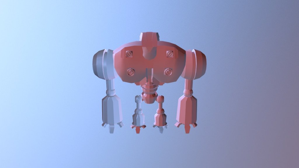 Robot Detailed - 3D model by Christopher Brough (@profchristopher ...