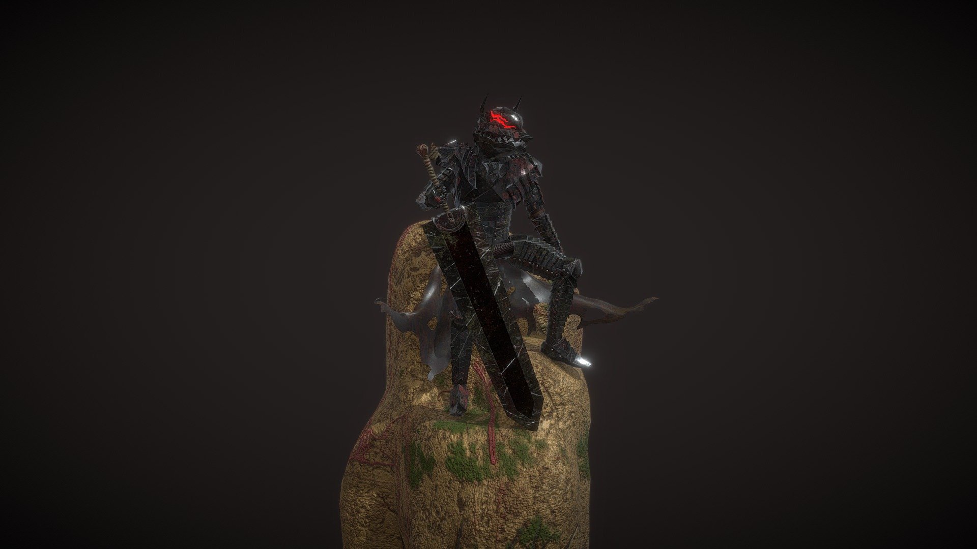 BERSERK-Guts(ver2) - Download Free 3D model by CJ (@ncd.blueberry ...