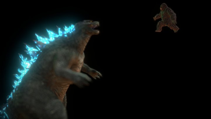 Godzillavskong 3D models - Sketchfab