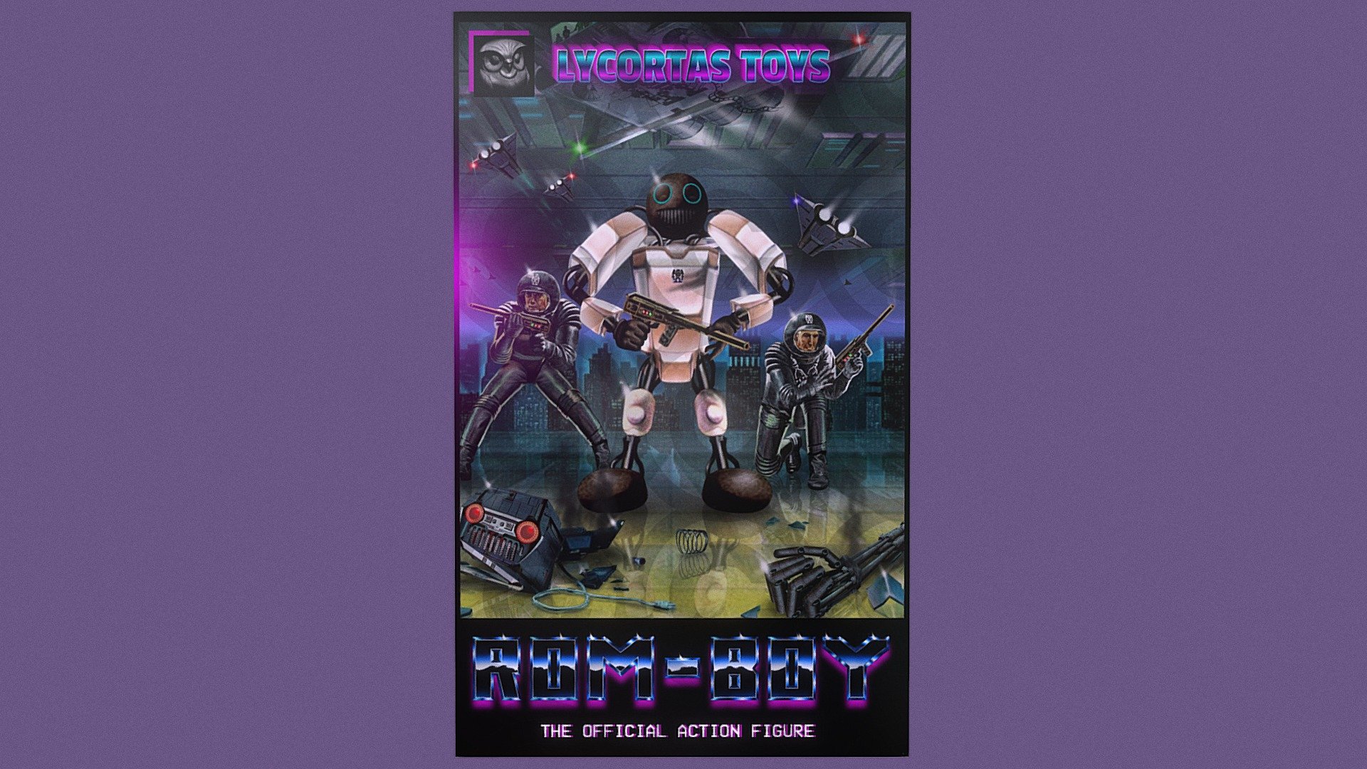 Limited edition ROM BOY original packaging - Buy Royalty Free 3D model ...