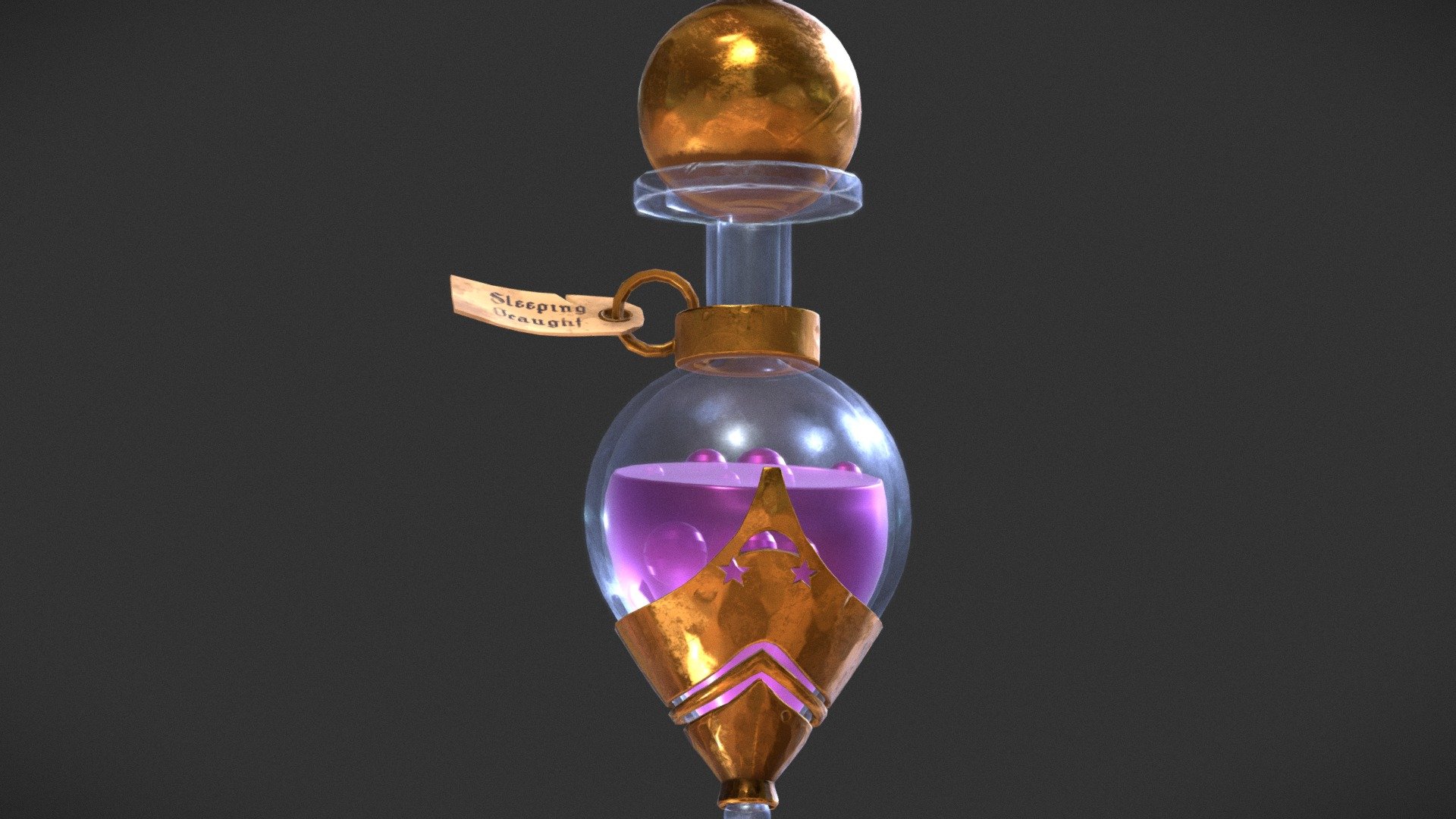 Sleeping Draught - 3D model by romoanasofia [57f33ae] - Sketchfab