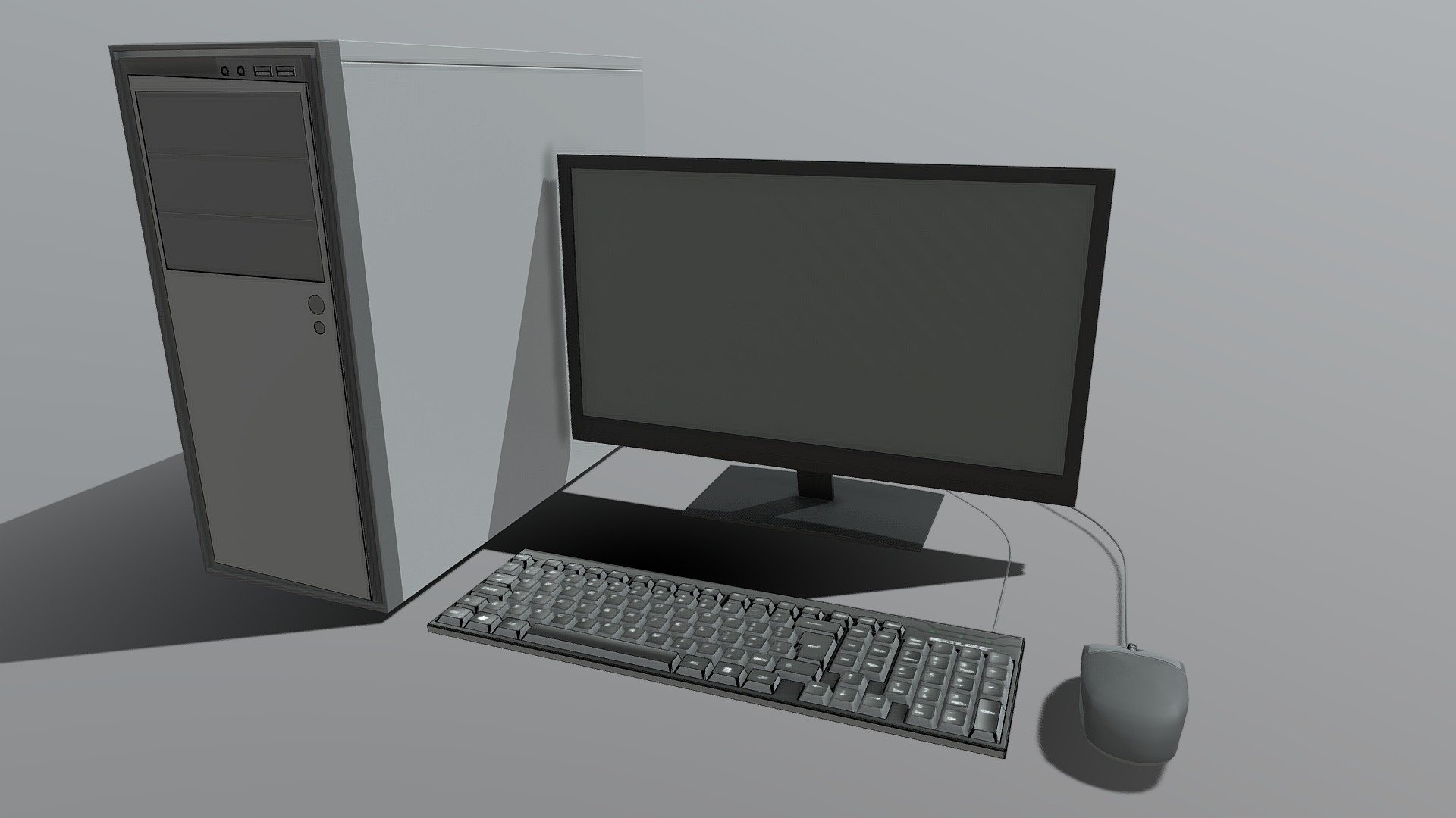 Computer - Download Free 3D model by mamont nikita (@mamontnikita62 ...