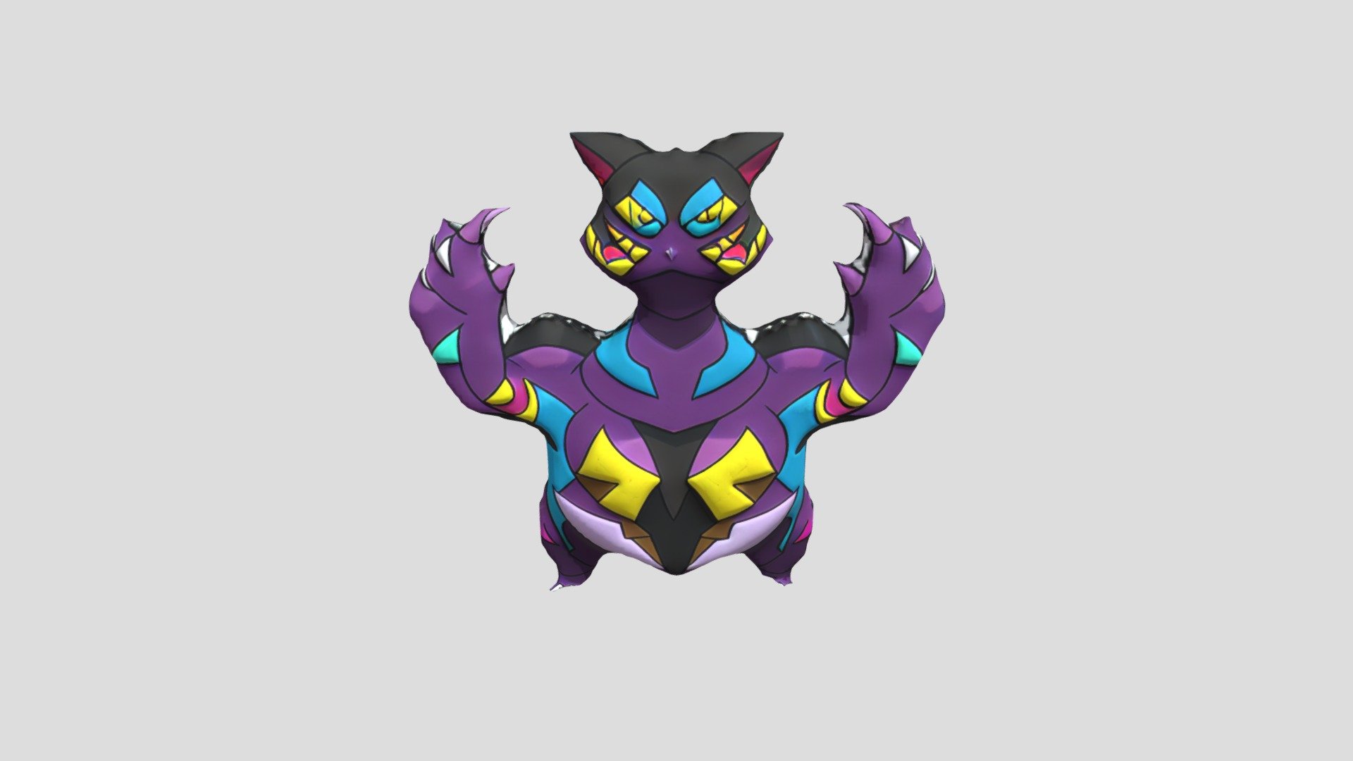 Pokemon Goal 185 - Download Free 3D model by klrxyz [57f46e9] - Sketchfab