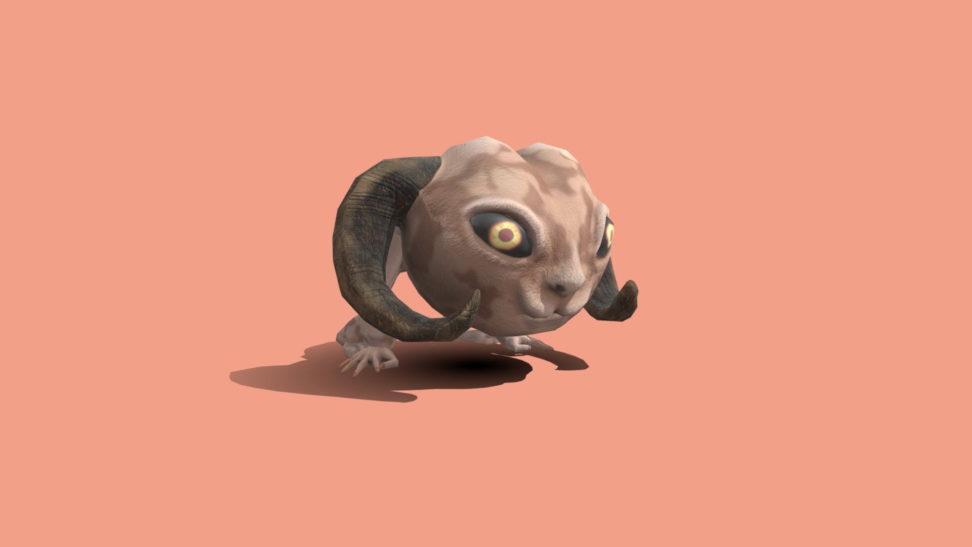 Cave Monster - 3D model by gamester (@kypronite) [57f4fbf] - Sketchfab