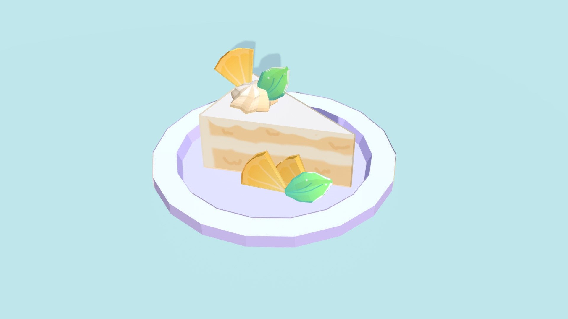 Lemon Cake - Buy Royalty Free 3D model by The Design Wonderer (@TDW37 ...