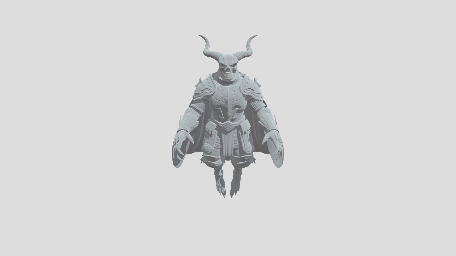 demon primordial - 3D model by Sergei-le-Russe [57fae4f] - Sketchfab