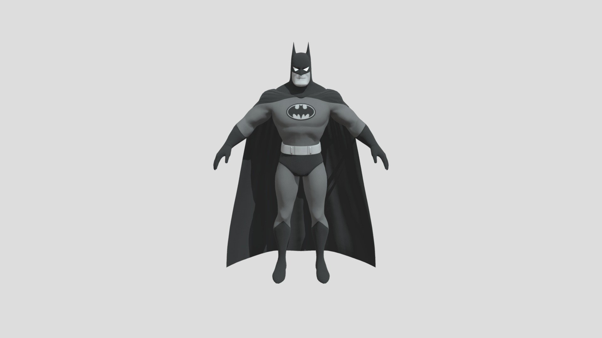 Batman animated series - 3D model by asifuentes666 [57fbd2c] - Sketchfab