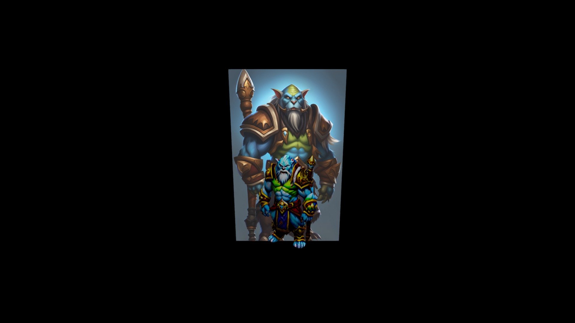 a character from the world of warcraft - Download Free 3D model by ...