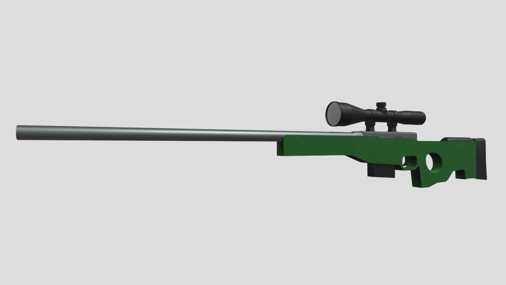 Low Poly AWP With Skin - Download Free 3D model by Mattias.Lindblad ...