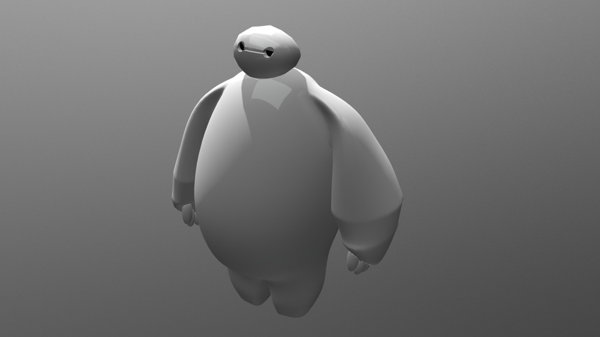BAYMAX - 3D model by JiaYangXu [57fed50] - Sketchfab