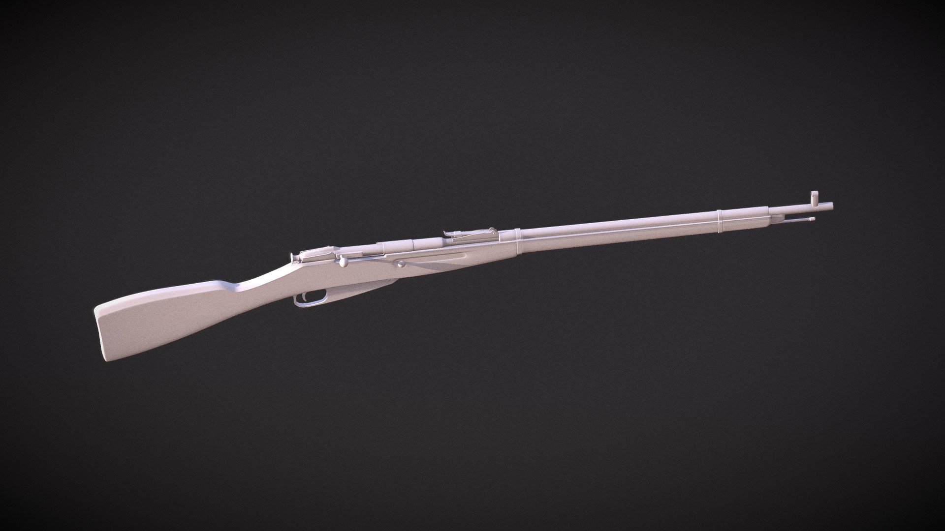 Mosin rifle - 3D model by nikolai_murenets [57ff396] - Sketchfab
