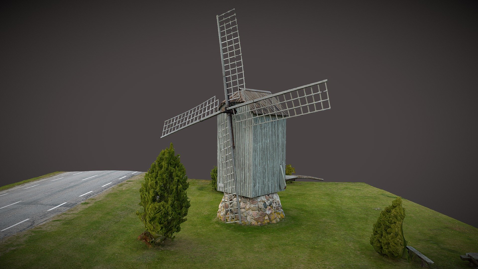 Rätsepa windmill - 3D model by Saulius.Zaura [57ffea6] - Sketchfab