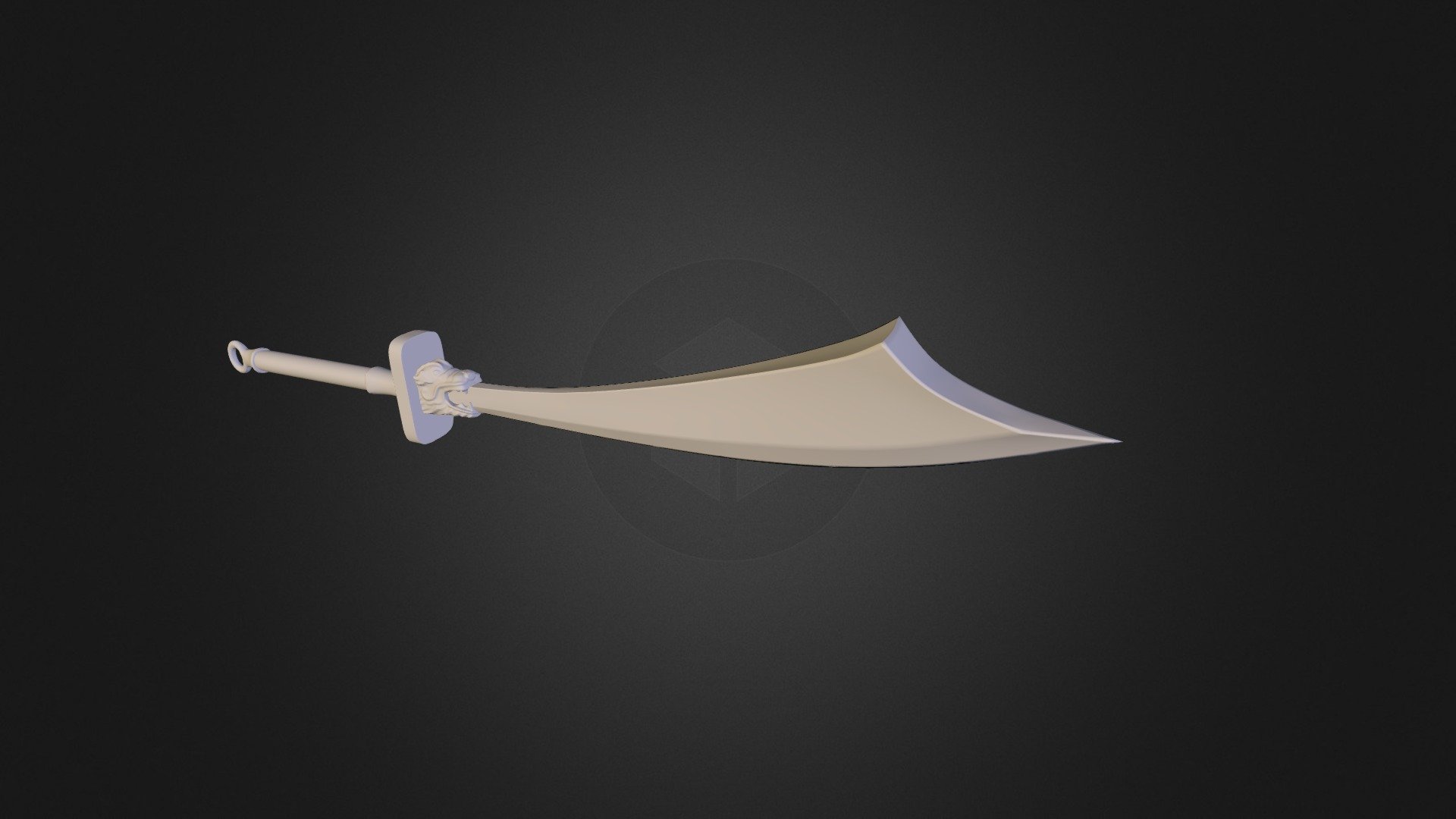 Wushu_Blade_Highpoly - 3D model by Fletcher Nichols (@masterfletch ...