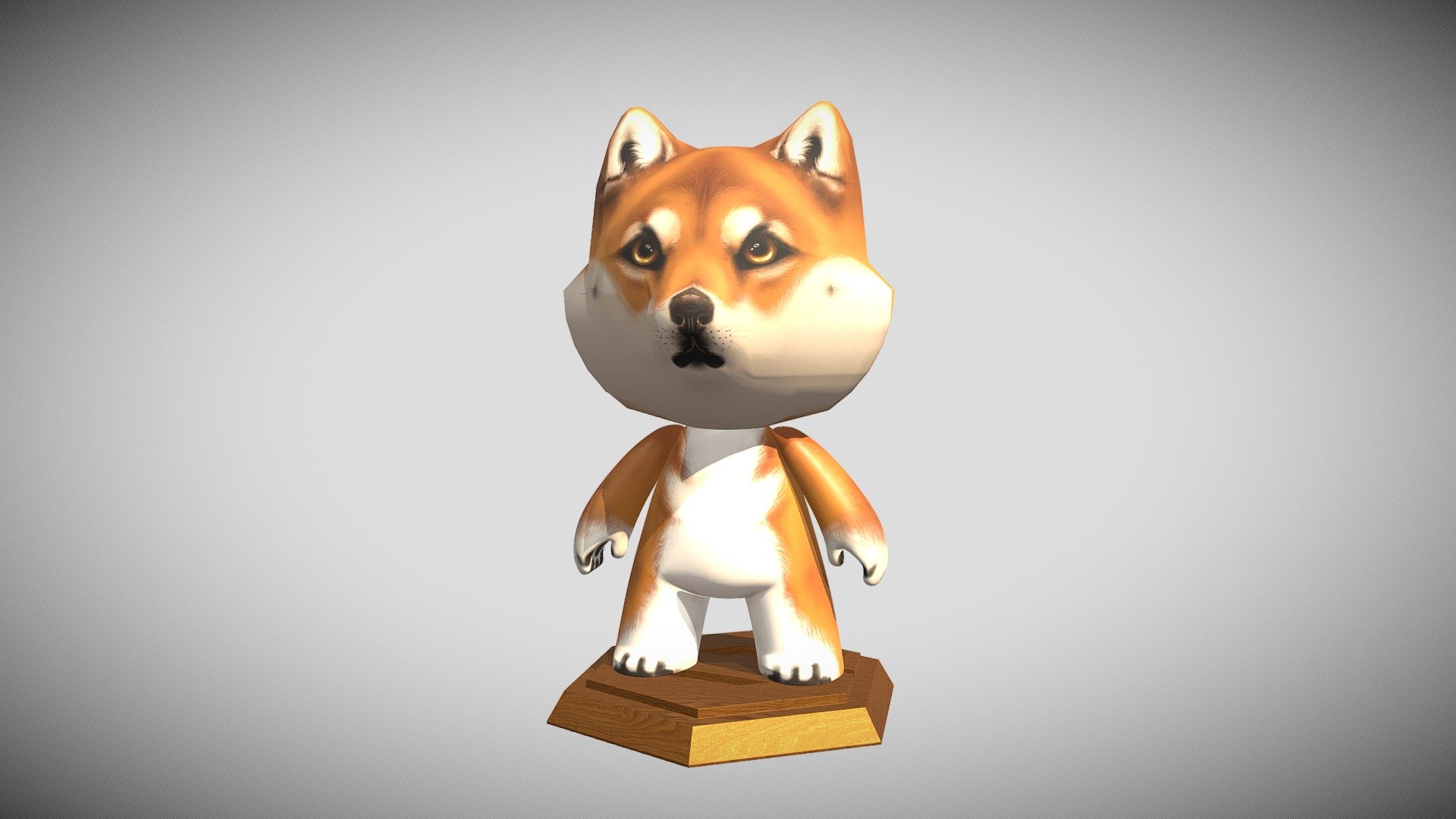 meet MAT Shiba Inu - 3D model by Loes van Dijck (@loesvandijck ...