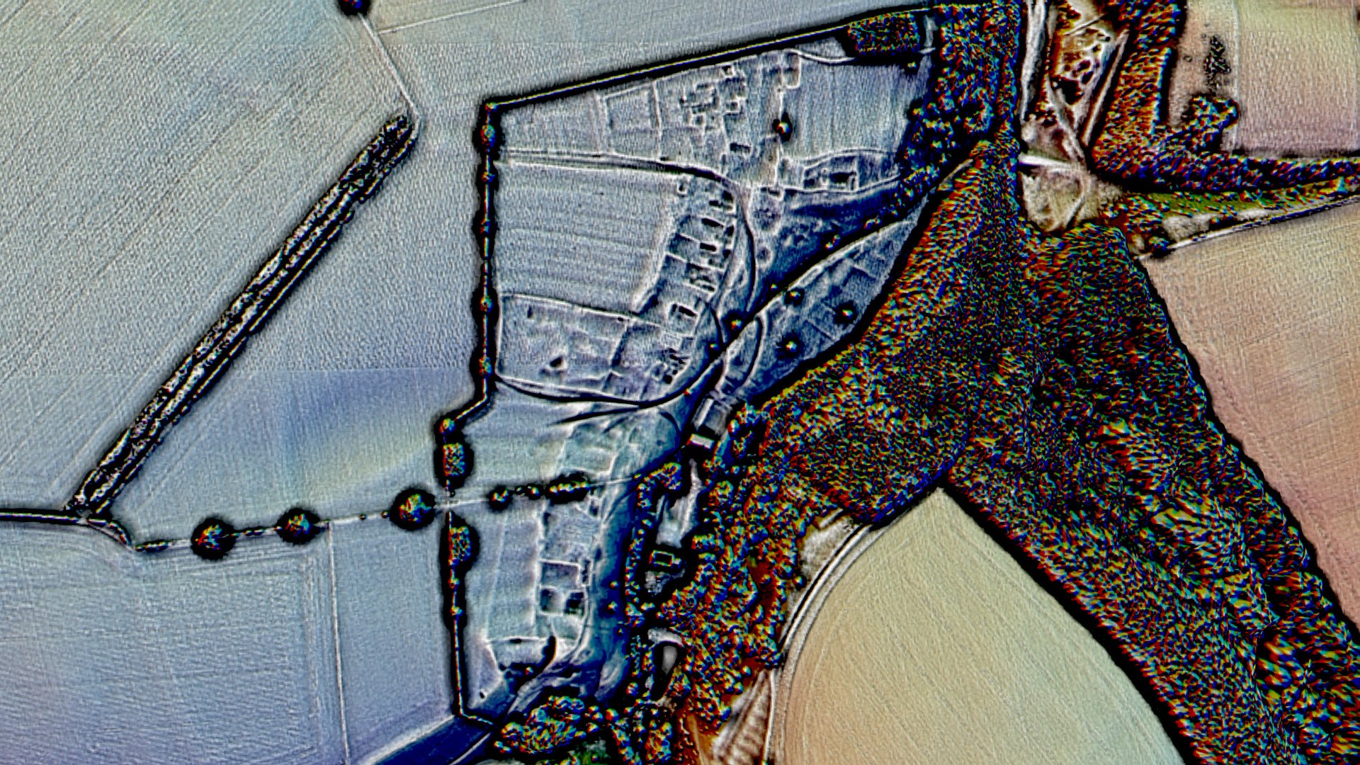 Wharram Percy DMV, North Yorkshire - 3D lidar - Download Free 3D model ...