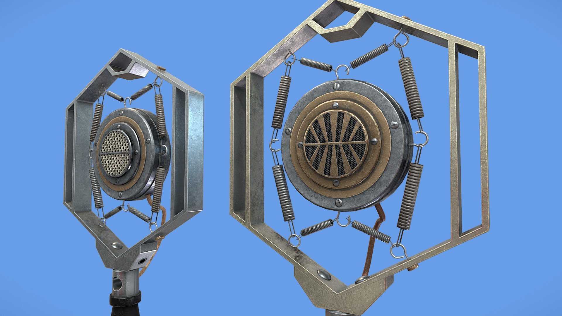 Early 1930s Carbon Microphones Type C - 3D model by Mad_Lobster ...