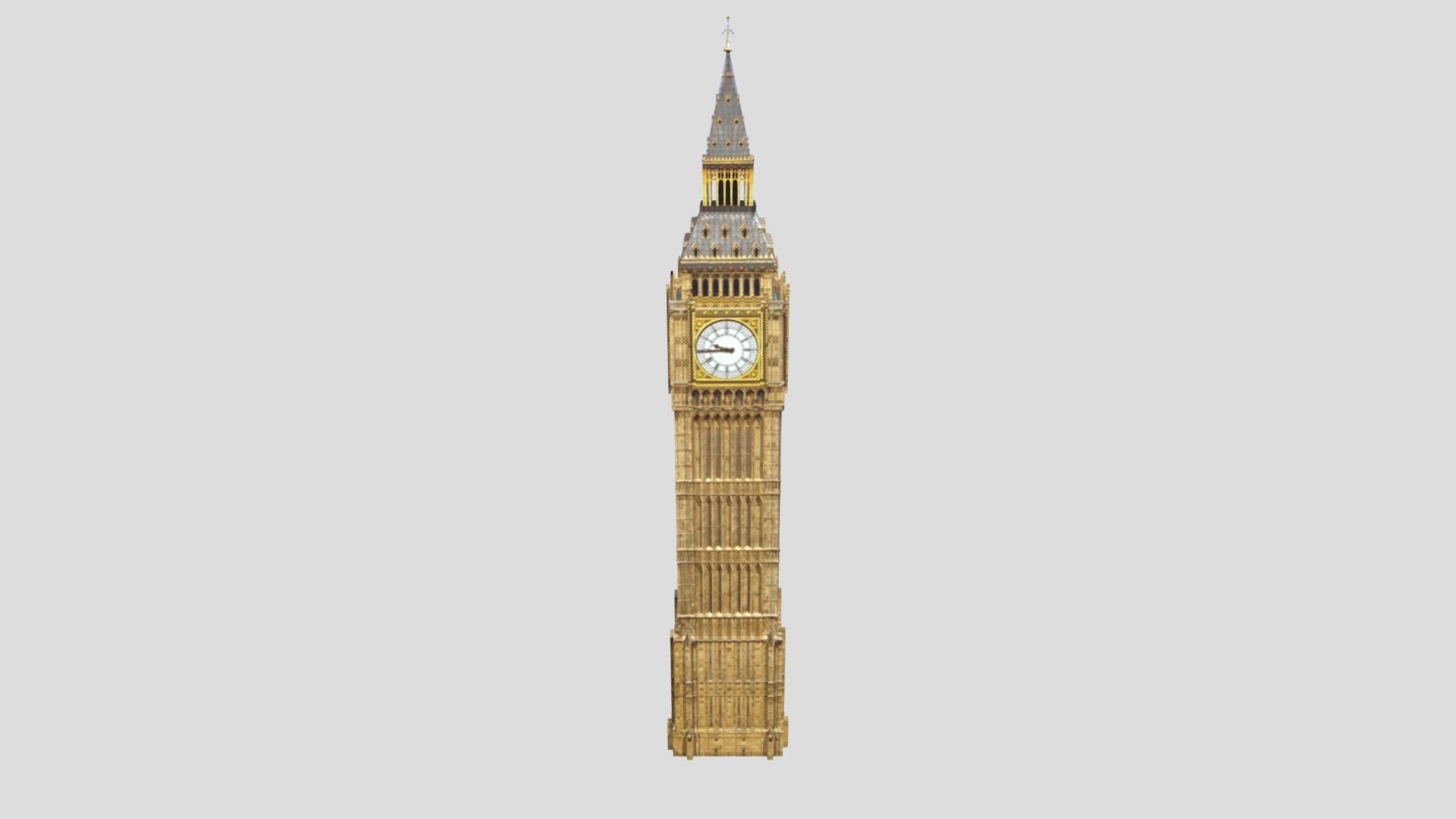 Big Ben - Download Free 3D model by jettrickdesign [58064c3] - Sketchfab
