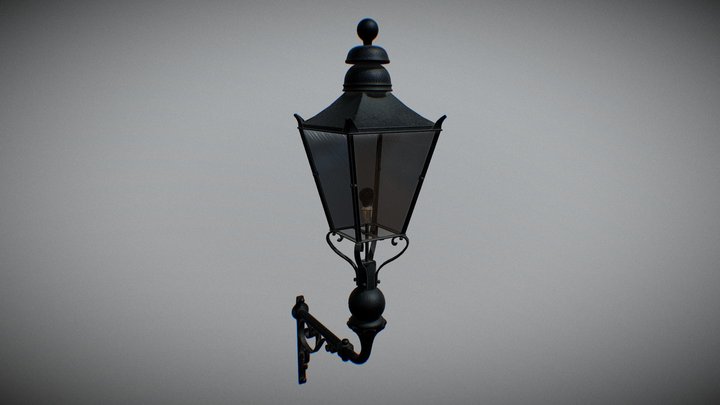 Lamppost 3D models - Sketchfab