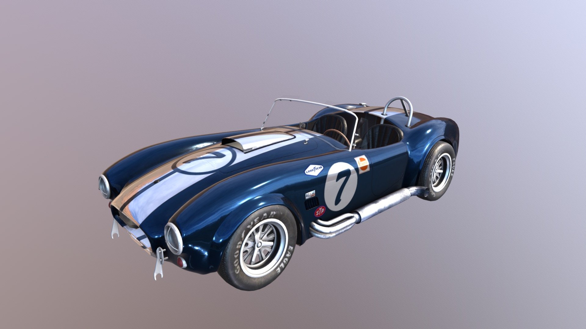 AC Cobra Racing 2 - 3D model by super7 [580843d] - Sketchfab