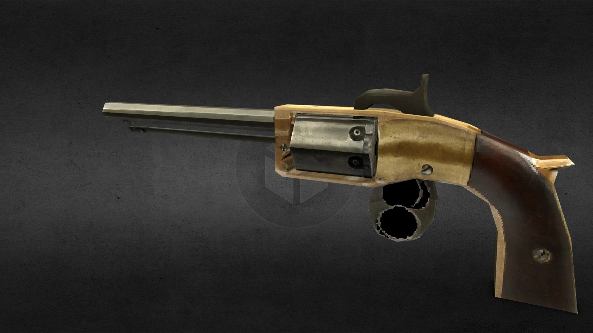 Ps1 - 1856 Savage Percussion Revolver - Download Free 3D model by ...