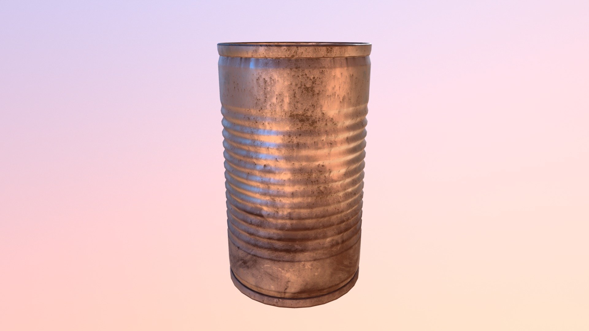 Tin Can - 3D model by jamesahill [5808edb] - Sketchfab