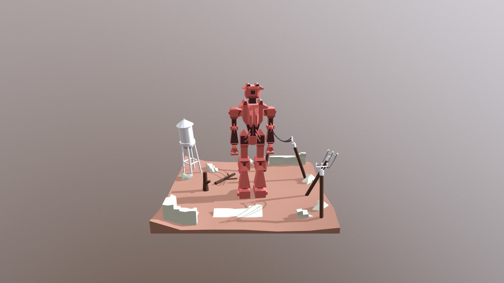 Robot World W Materials 3 - Download Free 3D model by avery34 [5809aa2 ...