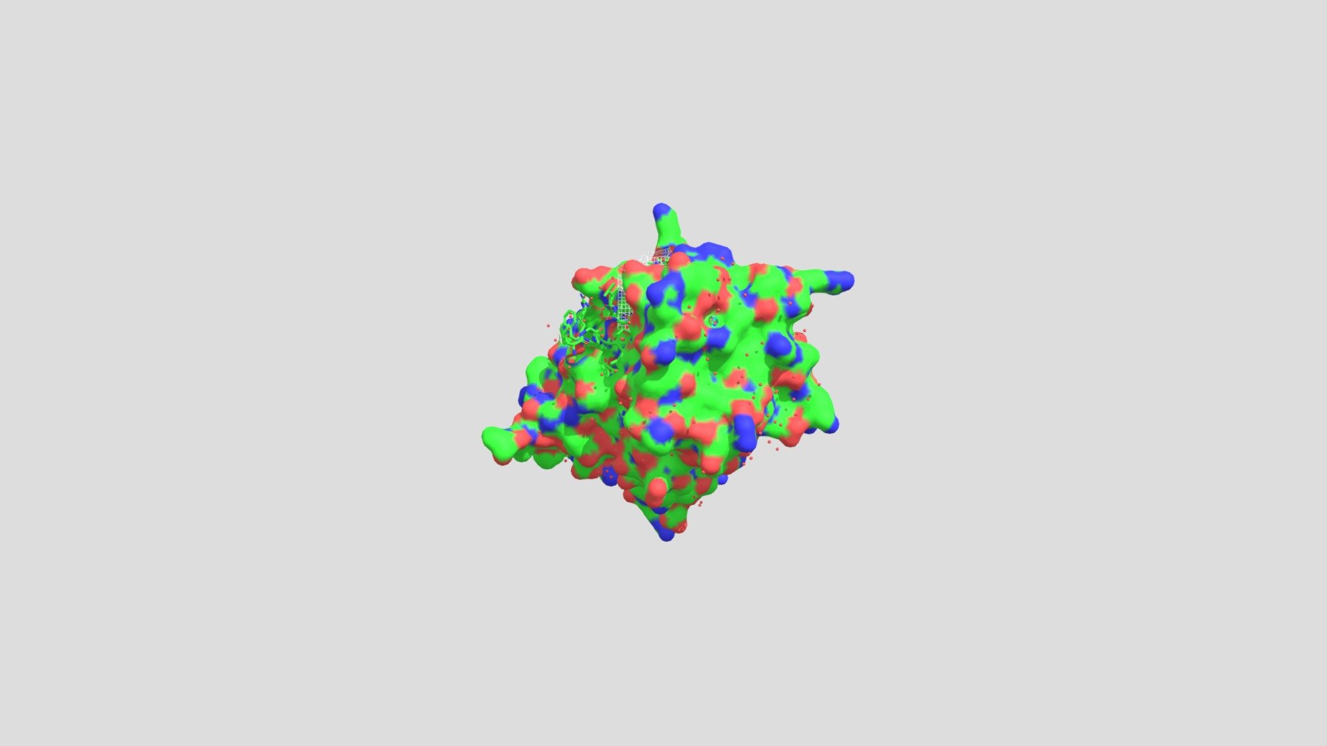 PBP3 AND MEROPENEM - 3D model by alexbloomberg [5809f3b] - Sketchfab