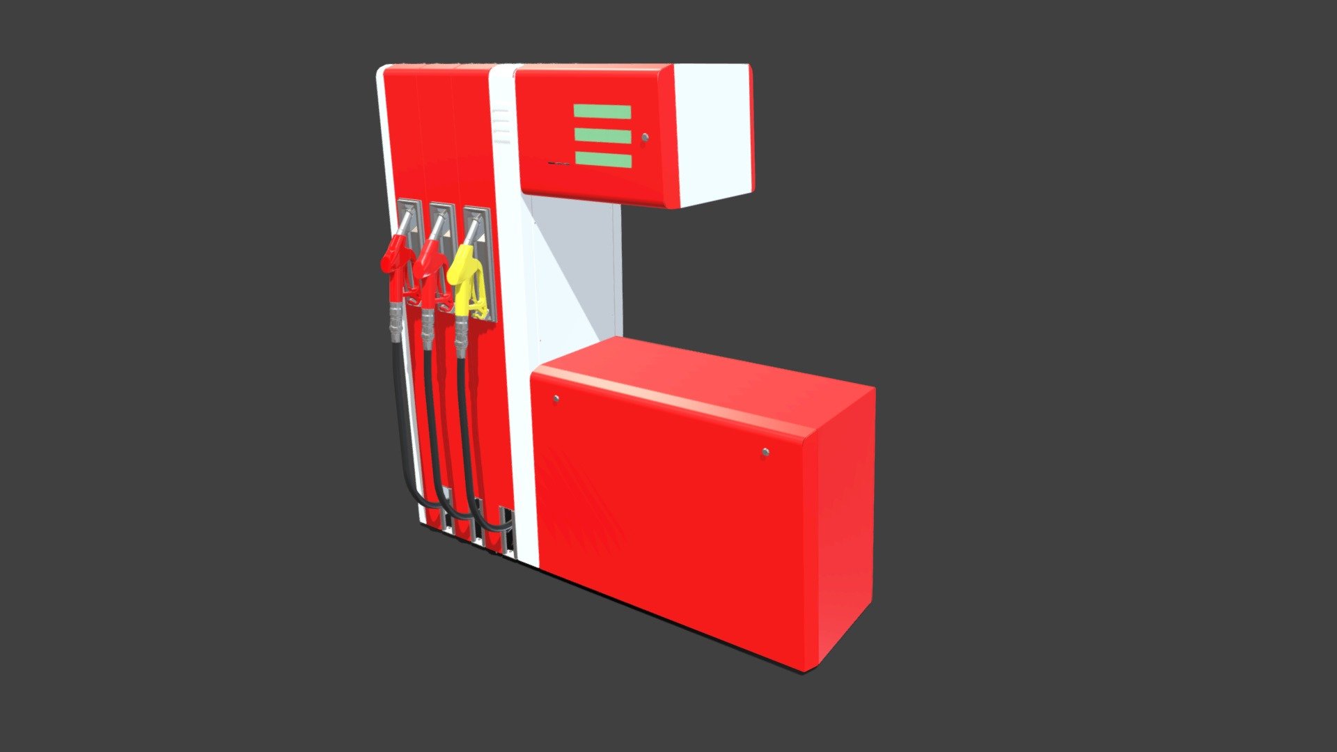 Fuel dispenser - Buy Royalty Free 3D model by 3DDomino [580c35a ...