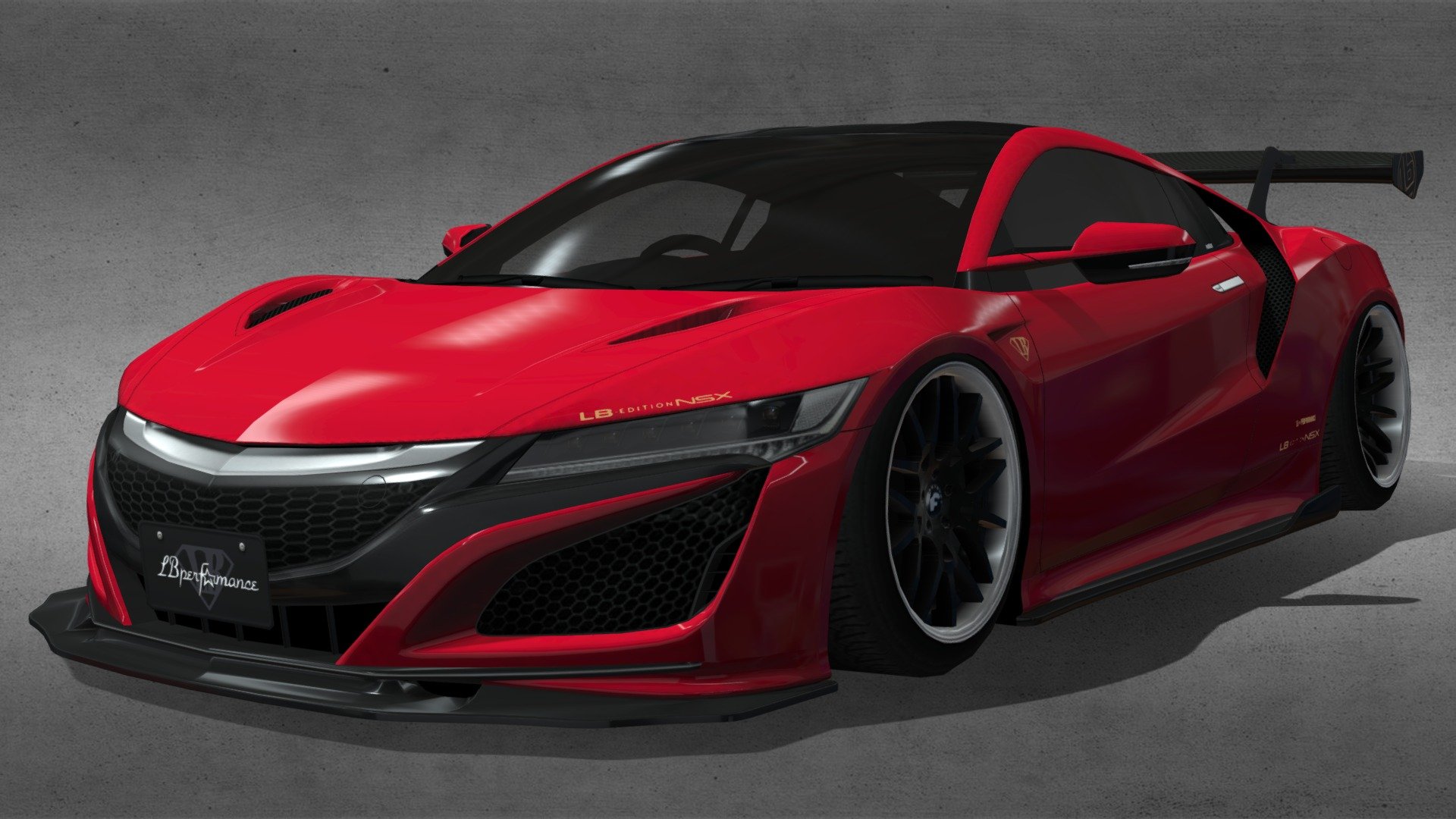 2017 LB★PERFORMANCE HONDA NSX (NC1) - Download Free 3D model by SIU Car ...