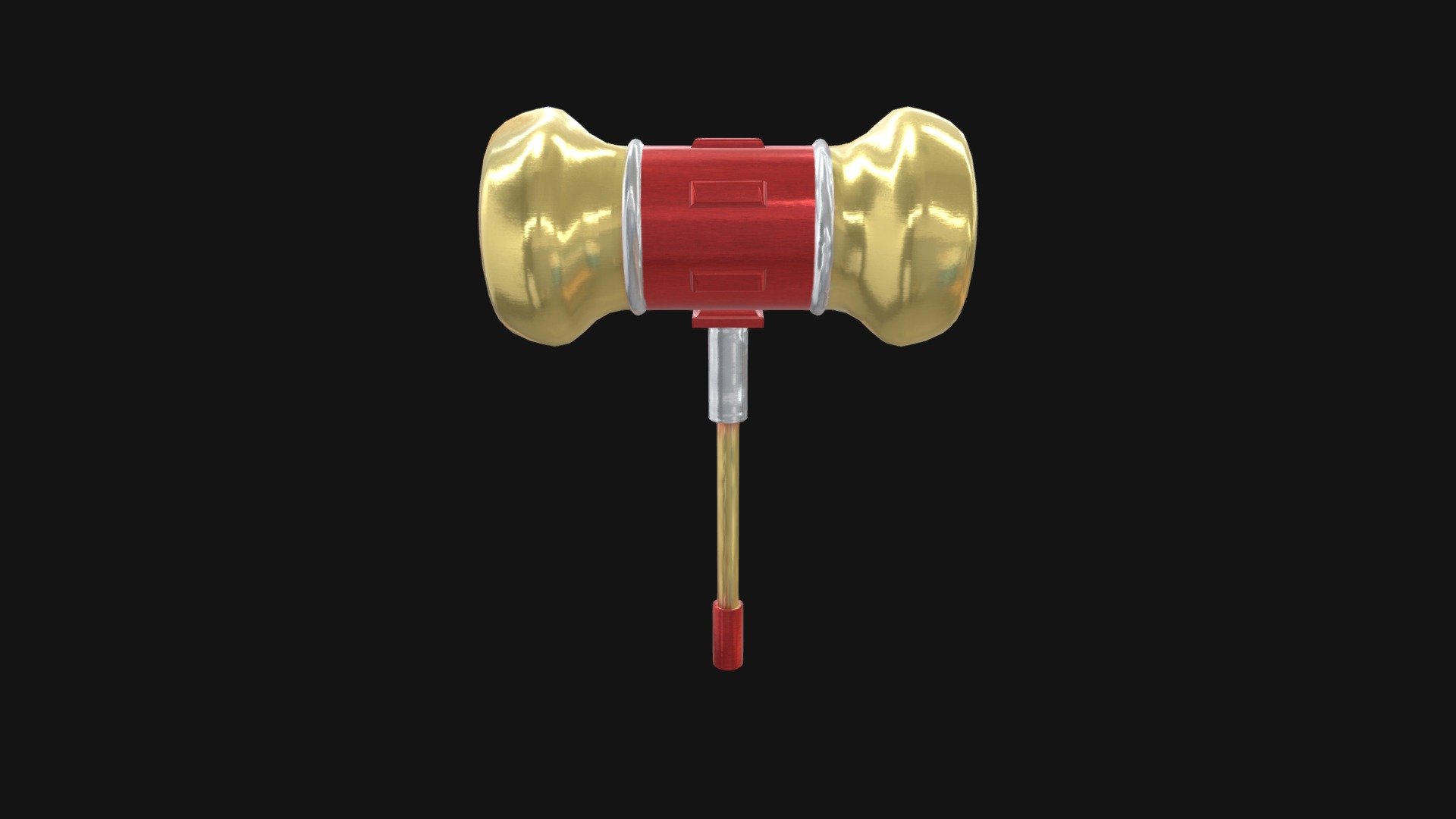 TexturedHammer - 3D model by Emily (@xNovaPsyche) [580edf4] - Sketchfab