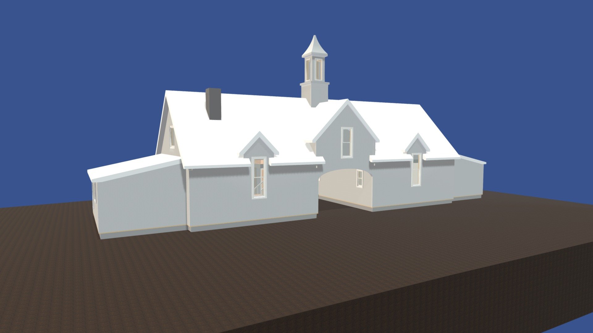 Gatehouse Option 1 - 3D model by springpt [580eff7] - Sketchfab
