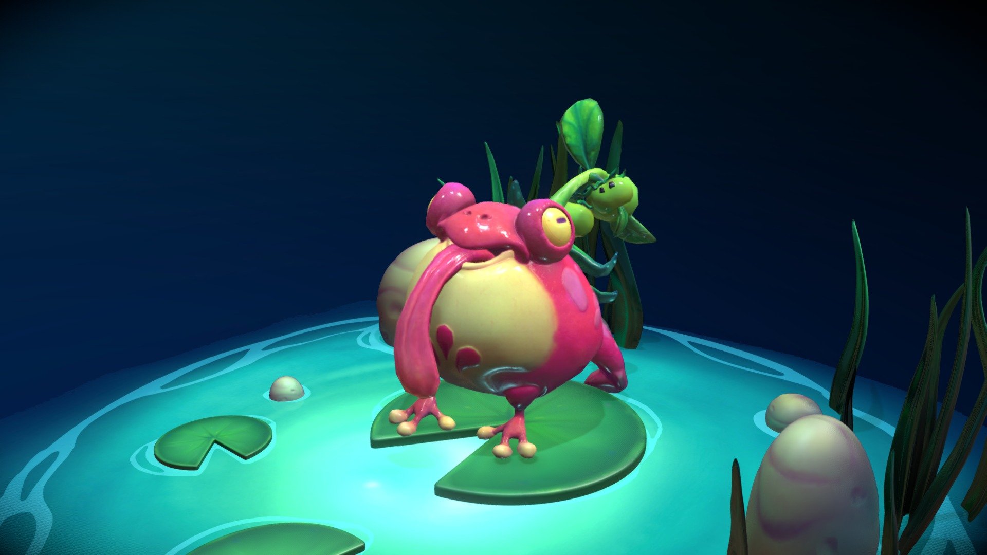 Tomatoad - 3D model by Glendon_Mooney [580f0a5] - Sketchfab