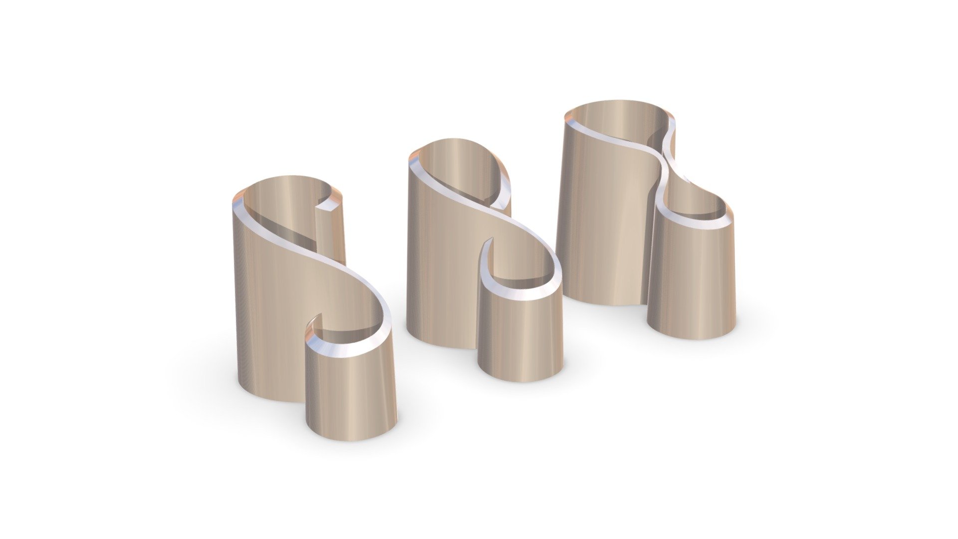 Vase Sections - 3D model by MaRaT [5810a32] - Sketchfab