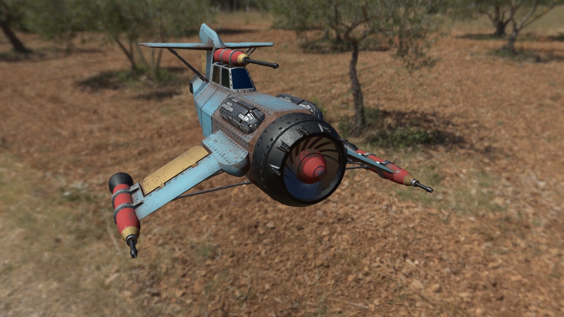 AIRPLANE TURBO BOOST - Buy Royalty Free 3D model by ANDO3D [5812483 ...