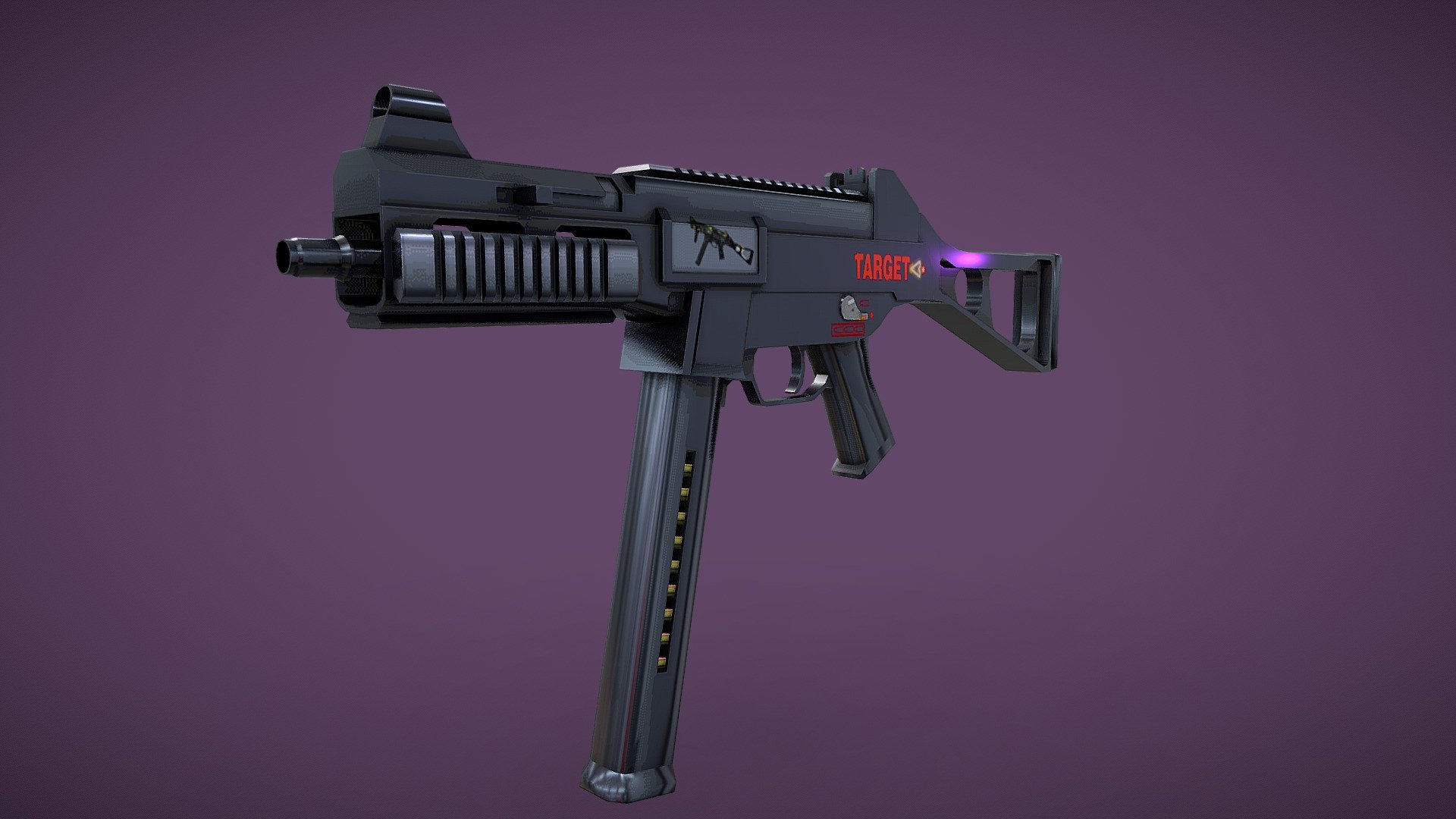 UMP 45 - Download Free 3D model by Abhay Singh (@AbhayS) [5812af0 ...