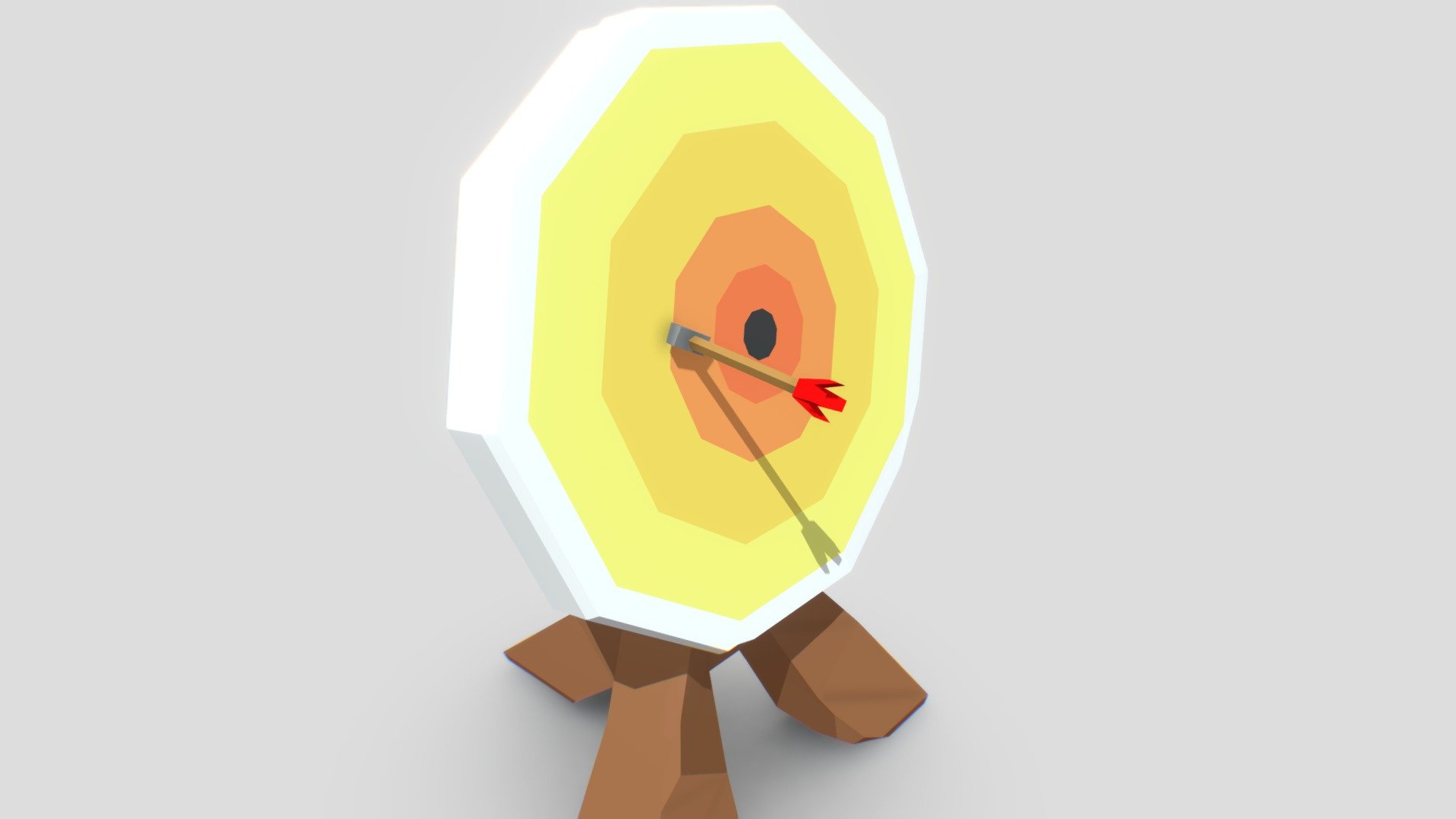Target - Download Free 3D model by Peixe do 3D (@PeixedoBlender ...
