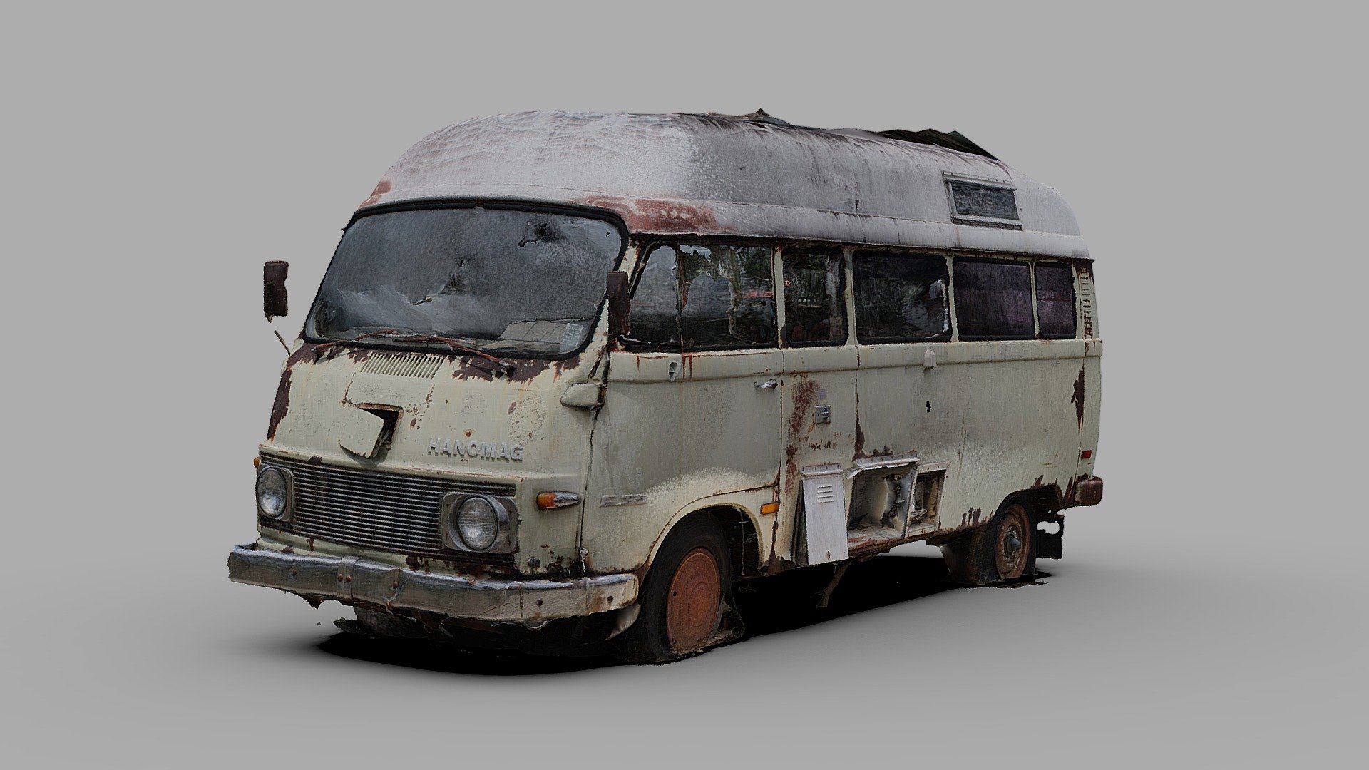 Hanomag Van (Raw Scan) - Buy Royalty Free 3D model by Renafox ...