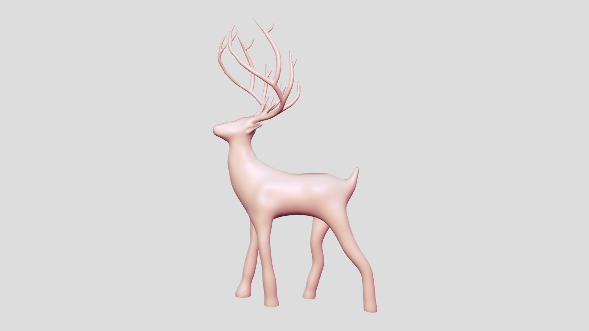 Reindeer - 3D model by SUNLU3D [5813ec6] - Sketchfab