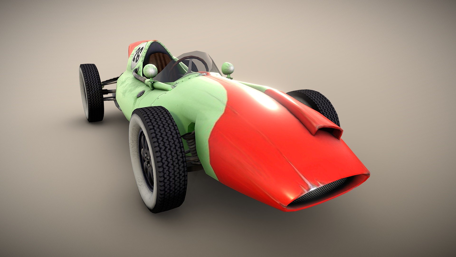 Cooper T51 - 3D model by Wayne Pratt (@ebanimations) [5814e67] - Sketchfab