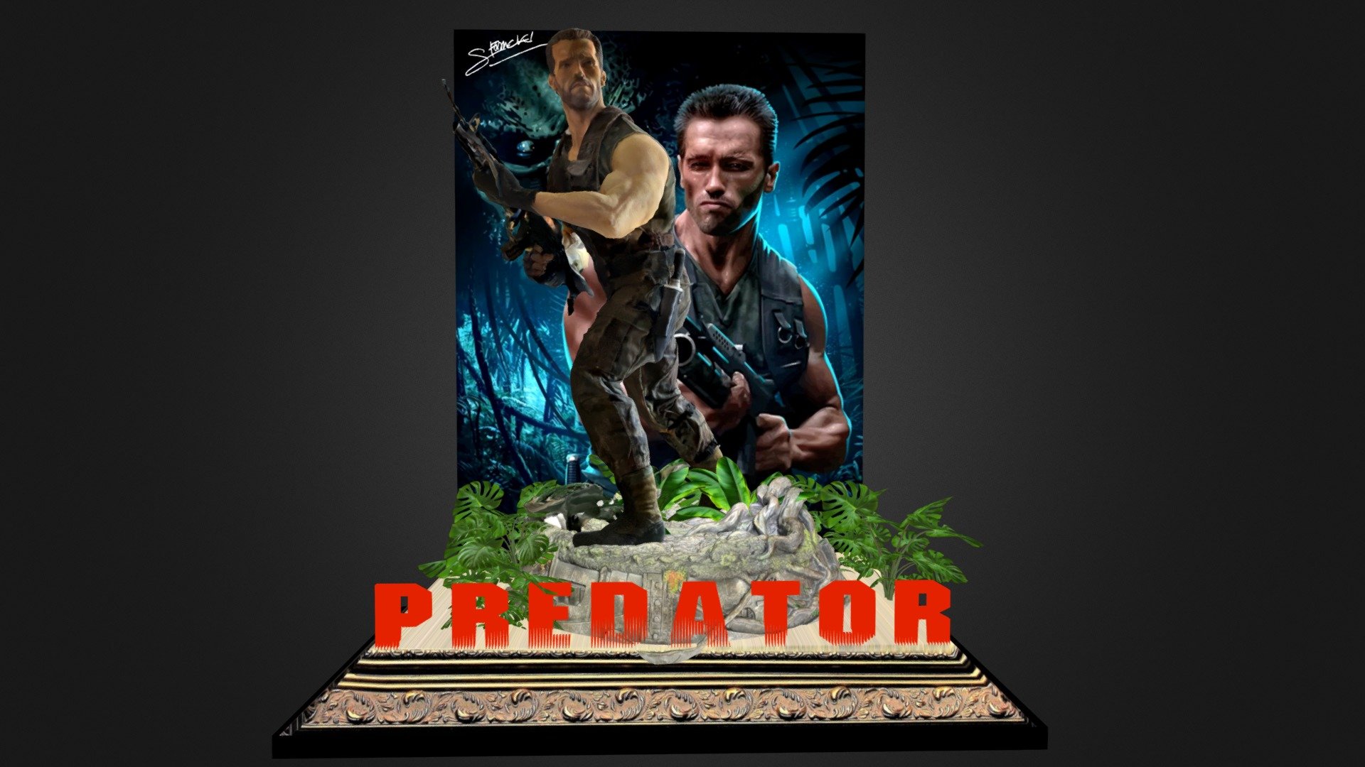 Arnold Predator - 3D model by Art-Conan [5816e3e] - Sketchfab