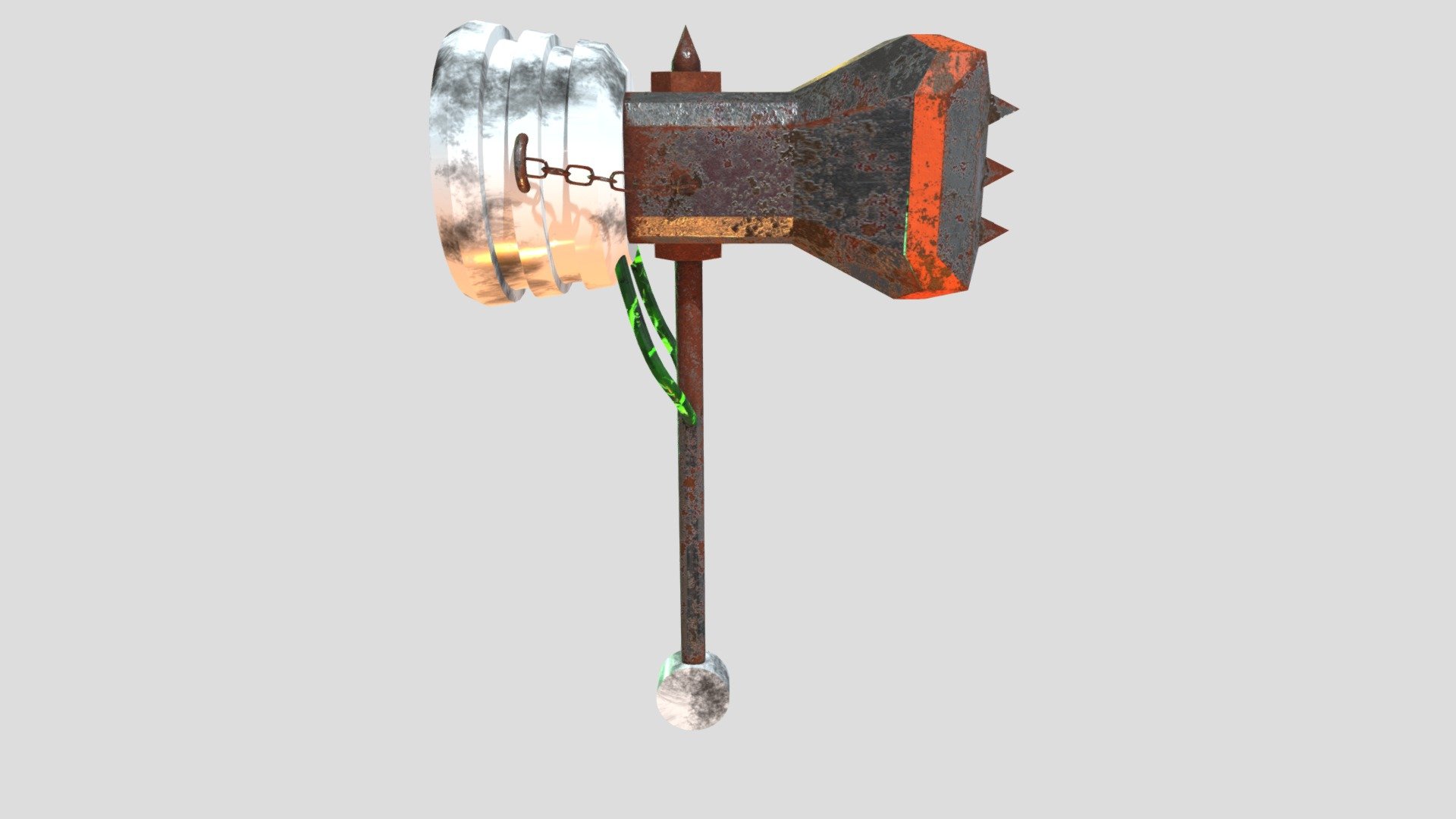 Swining Hammer - 3D model by KodaWowo [58177ca] - Sketchfab